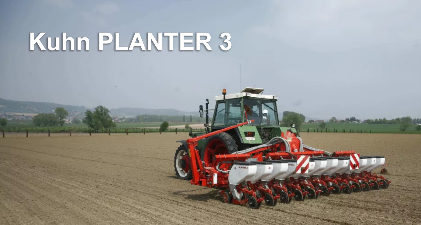 Bas Agro - Overview of the Kuhn PLANTER 3 seed drill