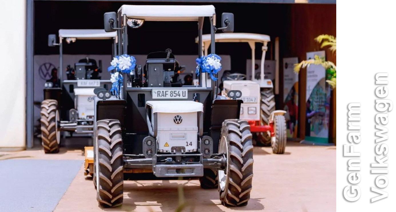 Bas Agro - Volkswagen презентувала електричний трактор GenFarm для Африки